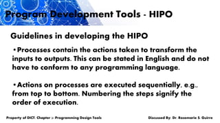 Programming Design Tools | PPTX