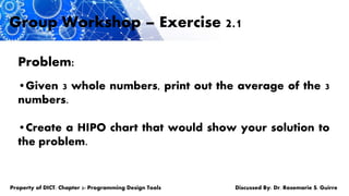Programming Design Tools | PPTX