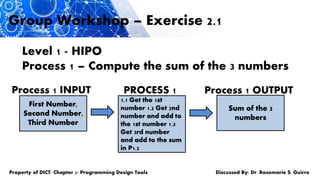 Programming Design Tools | PPTX