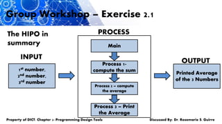 Programming Design Tools | PPTX