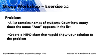 Programming Design Tools | PPTX