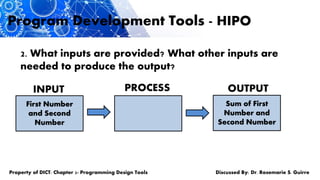 Programming Design Tools | PPTX