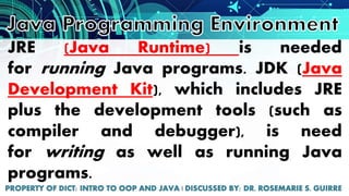 Introduction to Object-Oriented Concepts and Java | PPT
