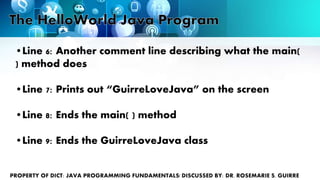 Java Programming Fundamentals | PPTX