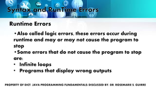Java Programming Fundamentals | PPTX