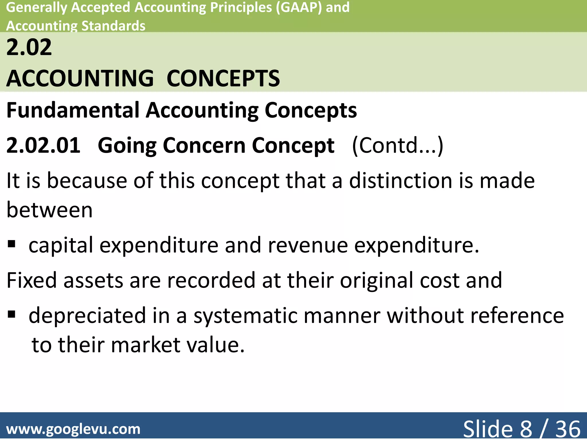 Generally Accepted Accounting Principle and Accounting Standard | PDF | Stocks and Bonds ...