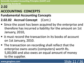 Generally Accepted Accounting Principle and Accounting Standard | PDF ...