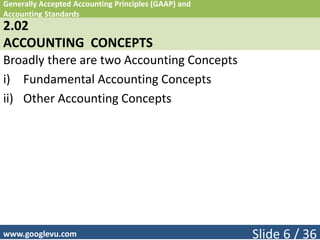 Generally Accepted Accounting Principle and Accounting Standard | PDF