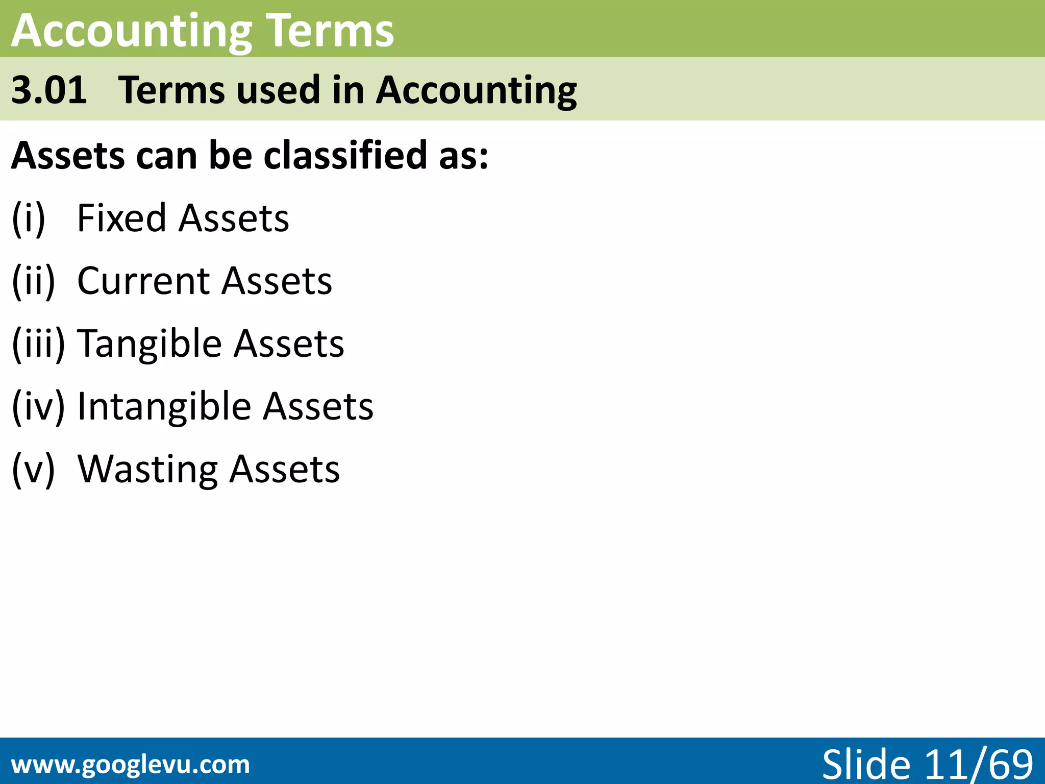 Accounting Terms | PDF | Stocks and Bonds | Personal Investing