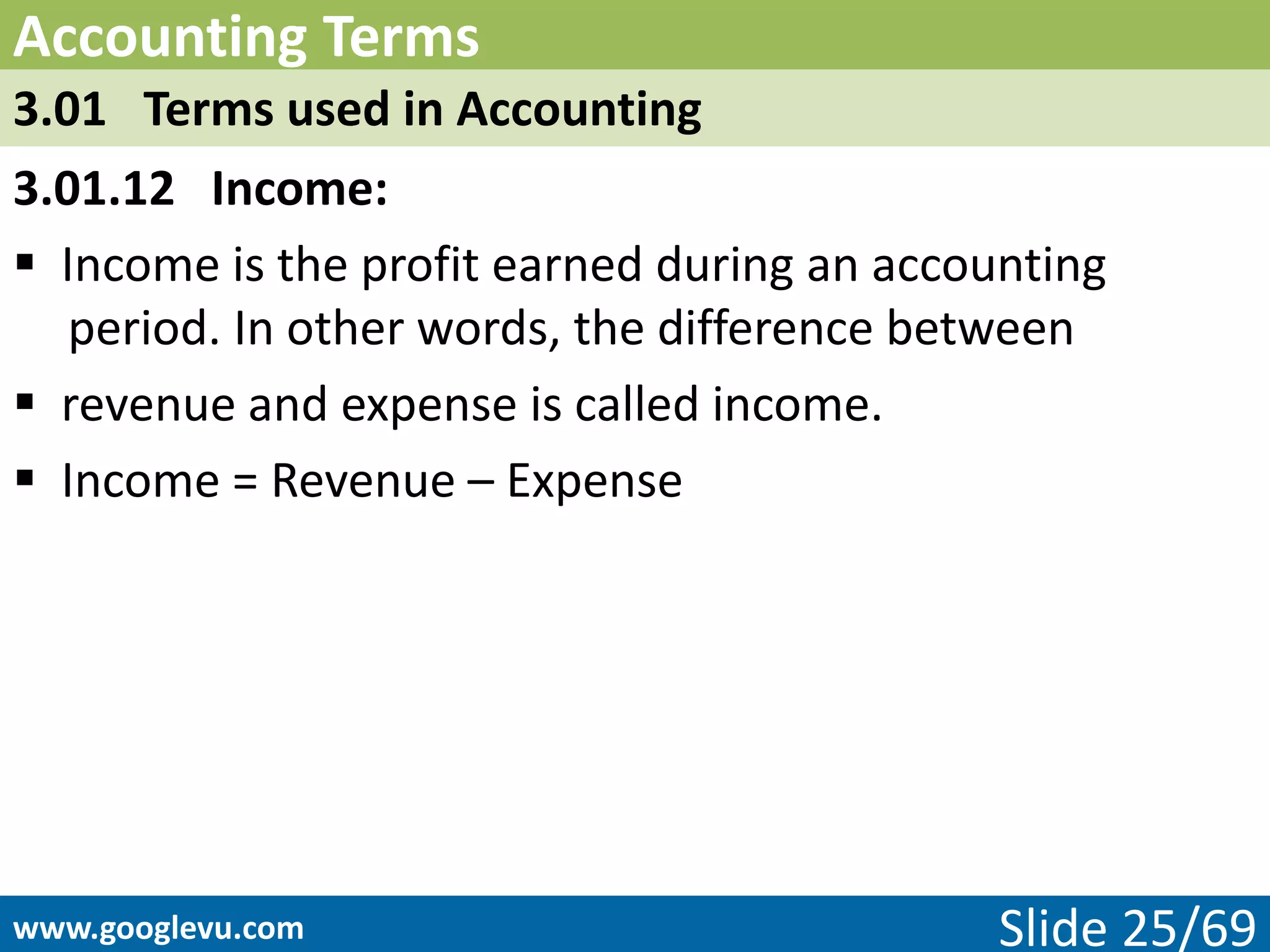 Accounting Terms | PDF