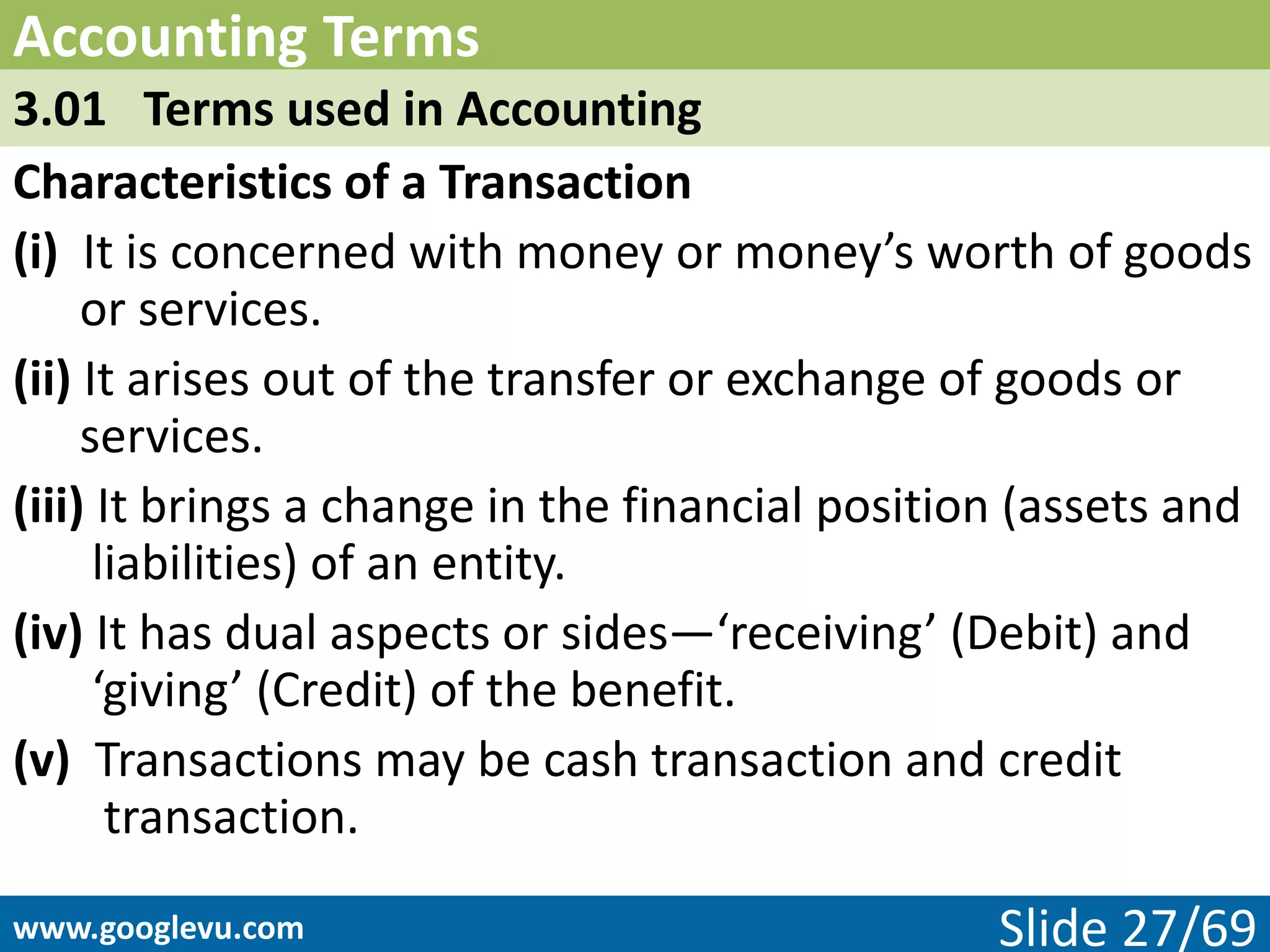 Accounting Terms | PDF