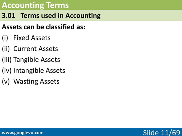 Accounting Terms | PDF | Stocks and Bonds | Personal Investing