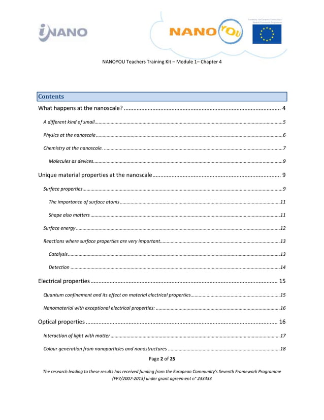 Fundamental "Nano-effects" - Nanoscience and nanotechnologies | PDF ...