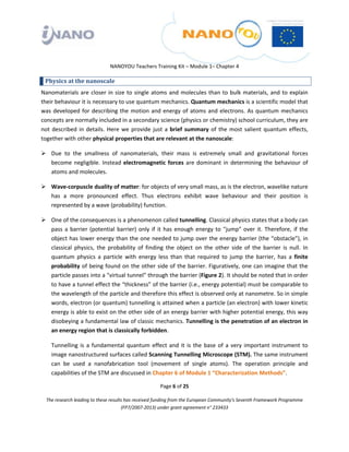 Fundamental "Nano-effects" - Nanoscience and nanotechnologies | PDF