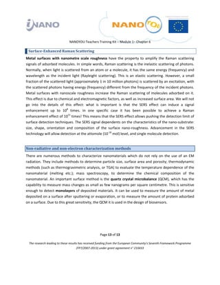 Characterization methods - Nanoscience and nanotechnologies | PDF