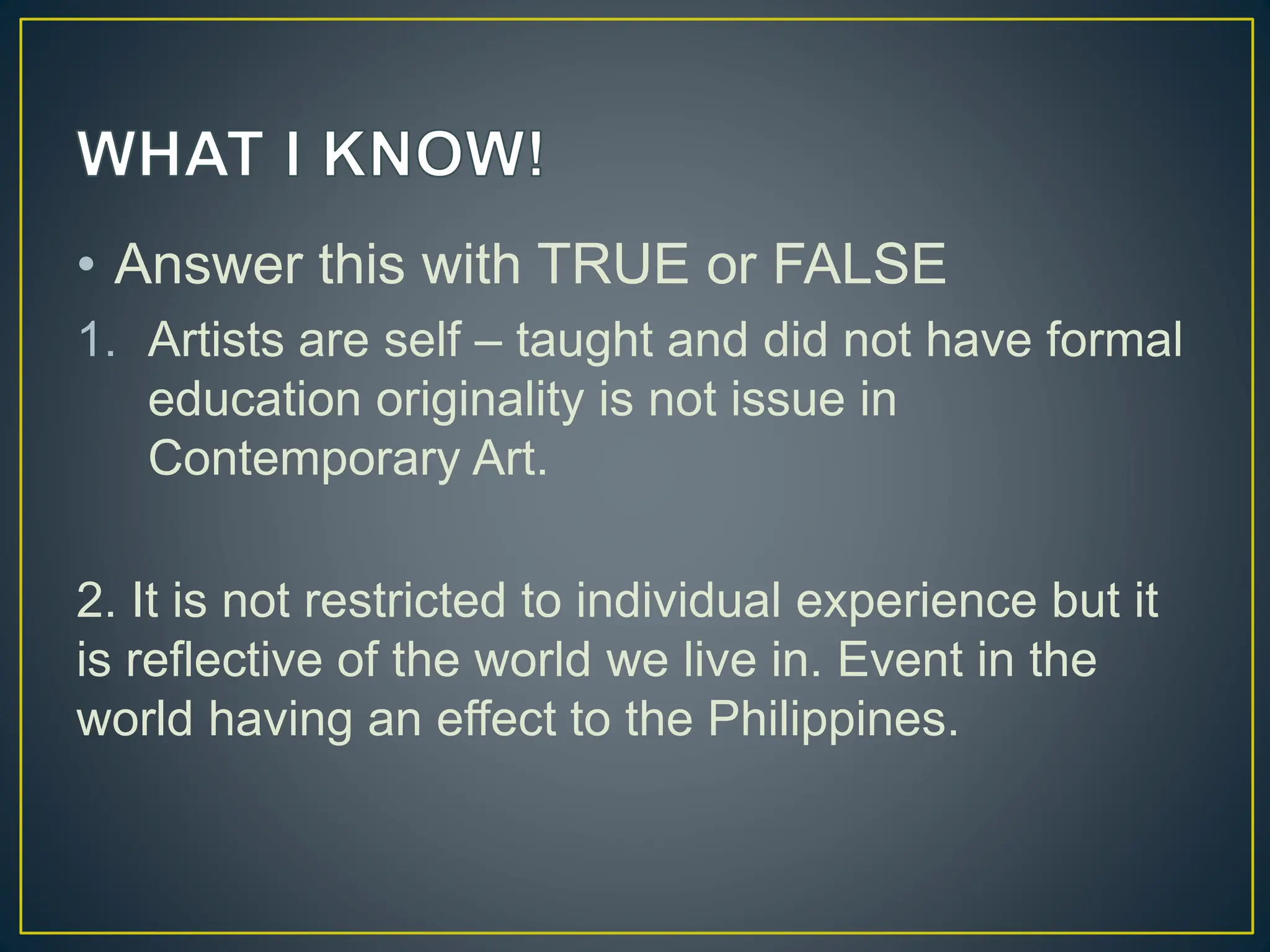 module 1 CPAR.pptx Contemporary arts in the philippines | PPTX