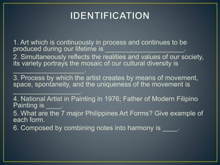 module 1 CPAR.pptx Contemporary arts in the philippines | PPTX