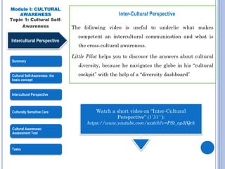 Module1 cultural awareness en-1_topic | PPTX