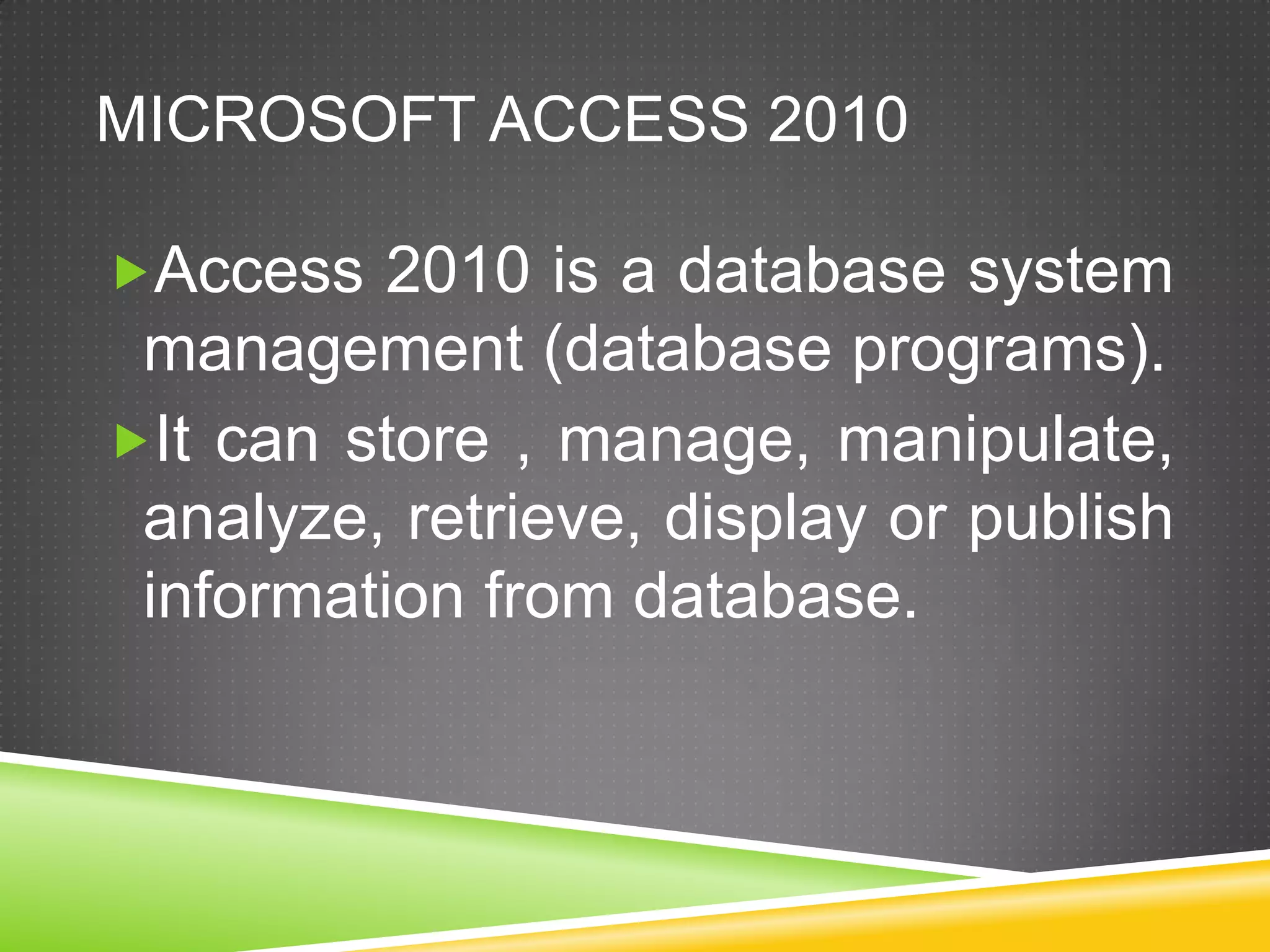 Module 1 Database for ICTL Form 2 | PPT