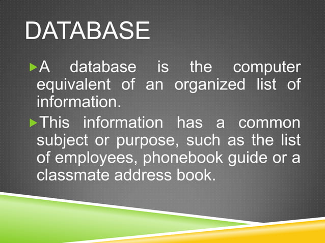 Module 1 Database for ICTL Form 2 | PPT