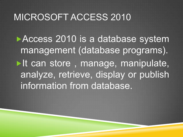 Module 1 Database for ICTL Form 2 | PPT