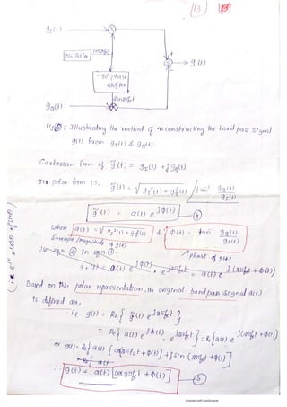 Notes For Digital Communication Module 1 18ec61 Pdf