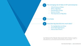 Smart Data Module 1 introduction to big and smart data | PPTX