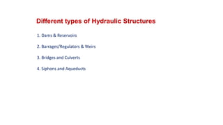 Design of Hydraulic Structures and Cross Drainage Works | PDF