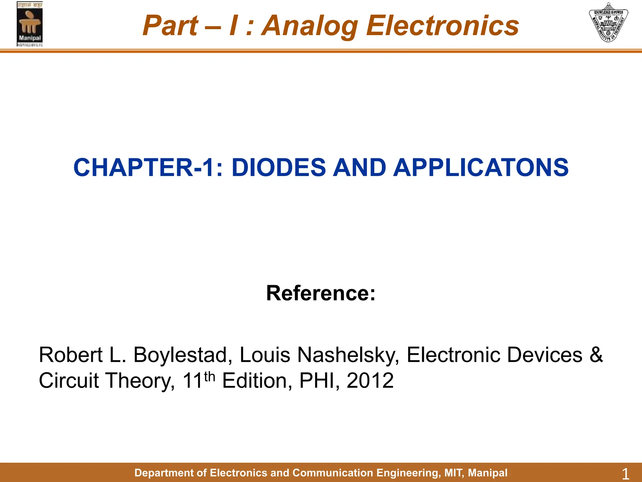 Basic engineering electronics -Module 1_Diode.ppt