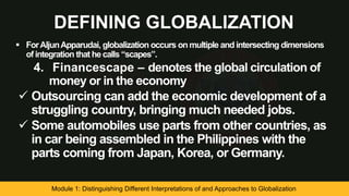Module 1 Distinguishing Different Interpretations of and Approaches to ...