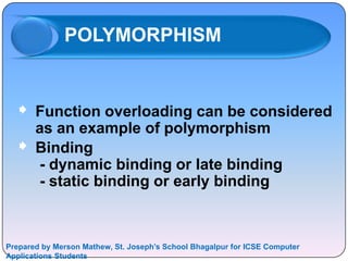 Module1 elementary concepts of objects and classes | PPTX