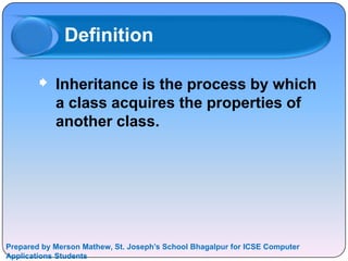 Module1 elementary concepts of objects and classes | PPTX