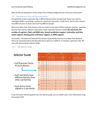Module 1 embedded software essentials | PDF