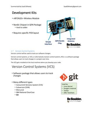 Module 1 embedded software essentials | PDF