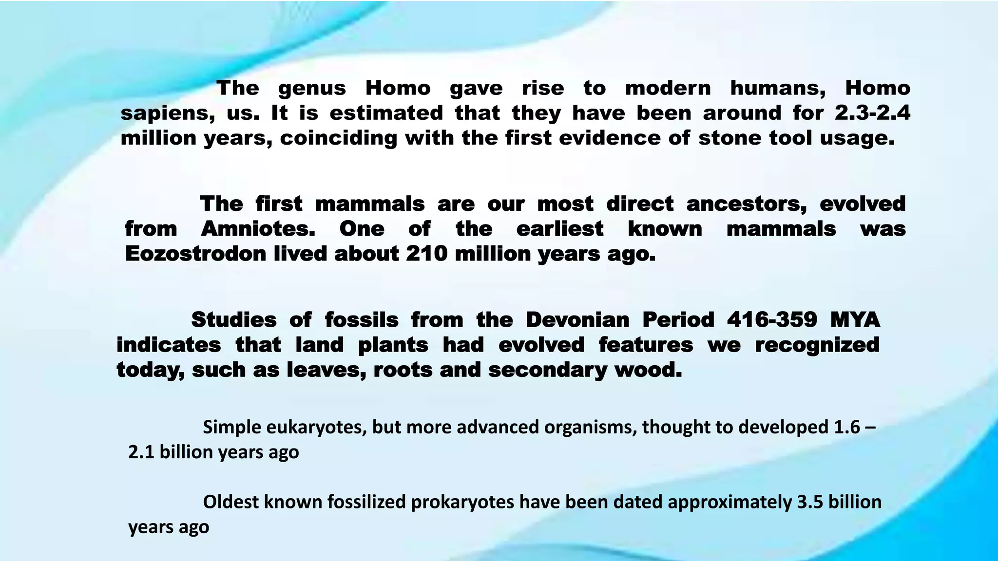 Module 1_Evolving Concept of life Based on Emerging Pieces of Evidence.pptx