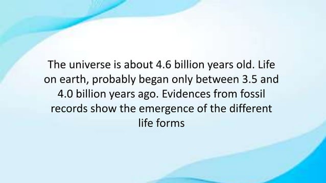 Module 1_Evolving Concept of life Based on Emerging Pieces of Evidence.pptx