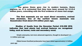 Module 1_Evolving Concept of life Based on Emerging Pieces of Evidence.pptx
