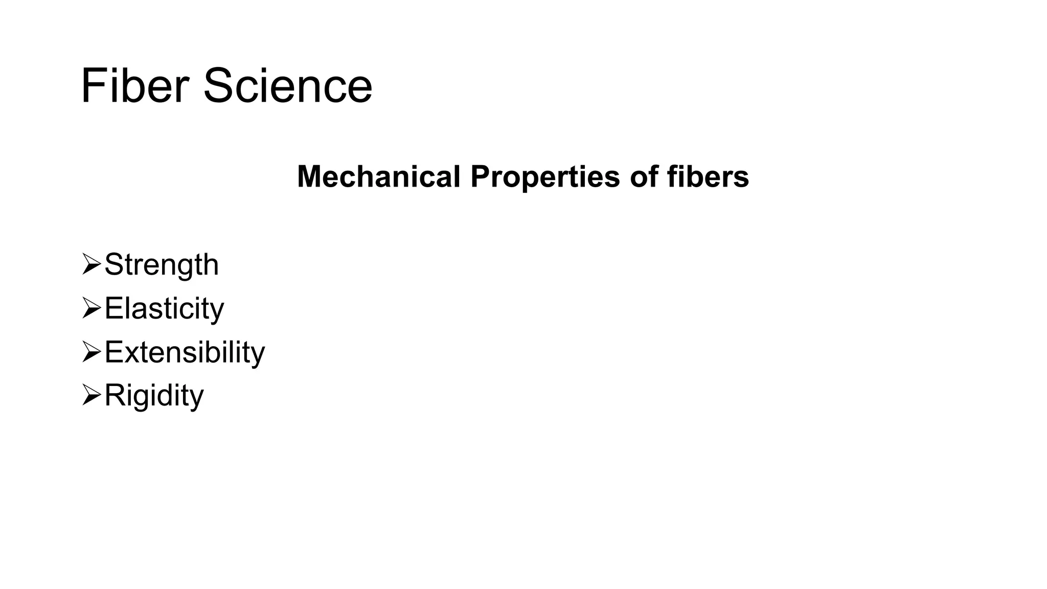 fiber science | PDF
