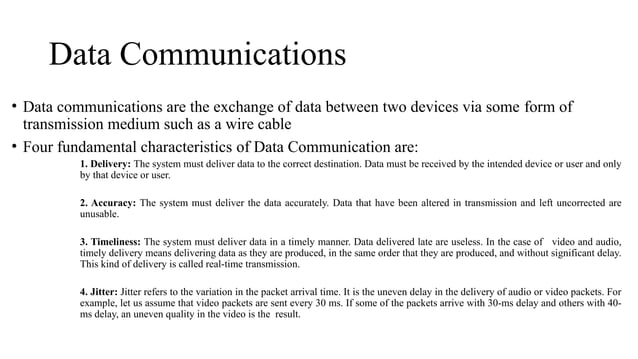 Module_1 Final.pptx _Behrouz A. Forouzan, Data Communications and Networking, 5th Edition, Tata ...