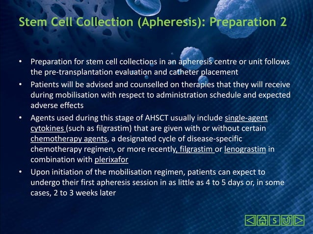 Haematopoietic Stem Cell Mobilisation and Apheresis | PPTX