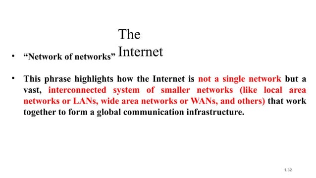 Computer networrs (VTU 22-scheme) first module full PPT. | PPTX ...