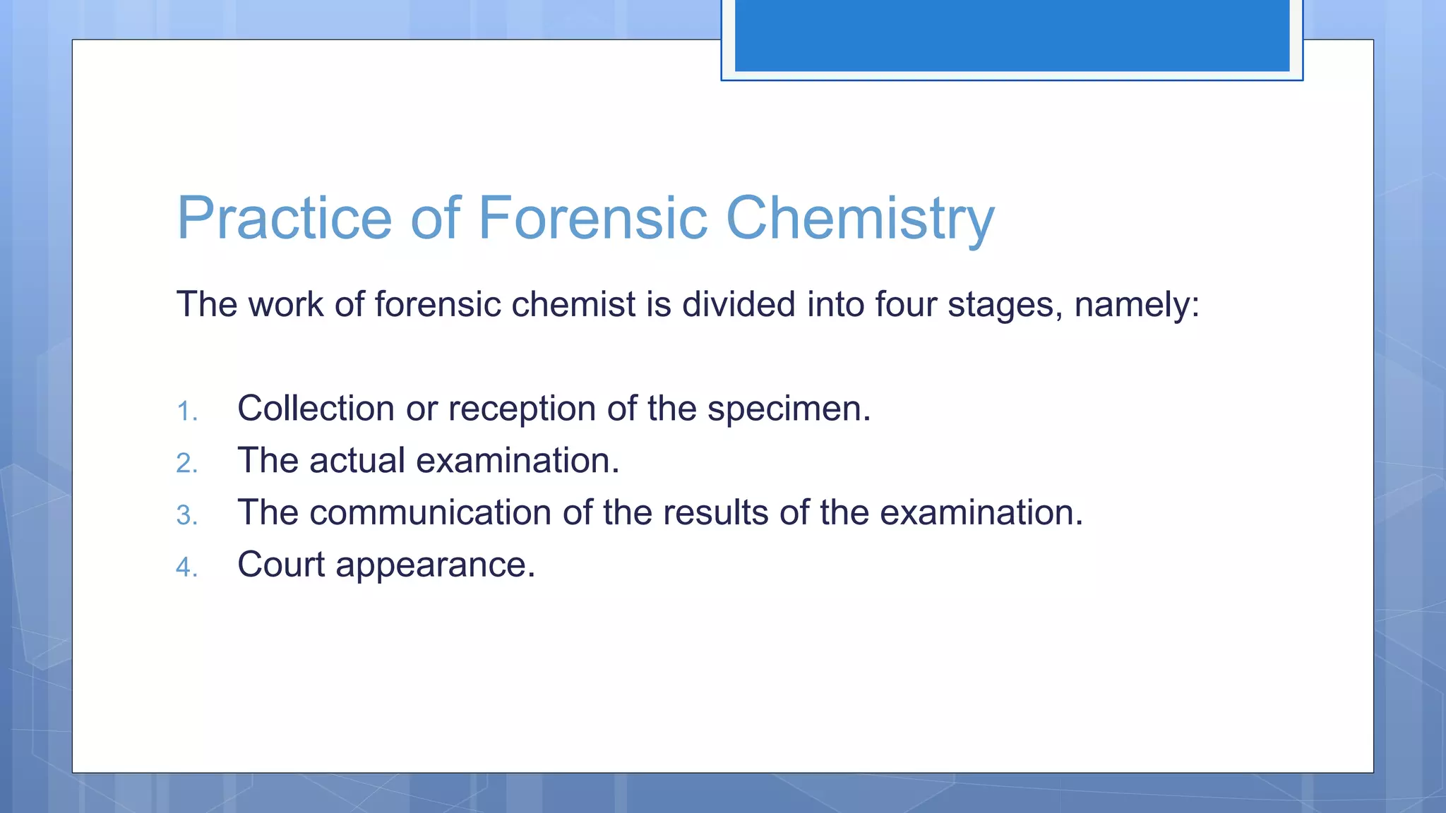 MODULE 1 FORENSIC CHEMISTRY AND TOXICOLOGY.pptx