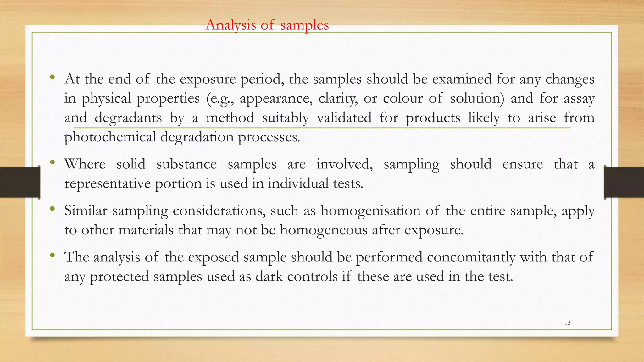 photostability | PPTX