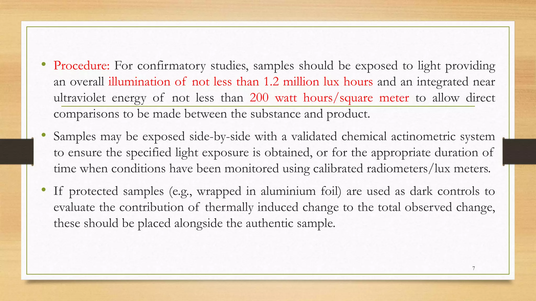 photostability | PPTX