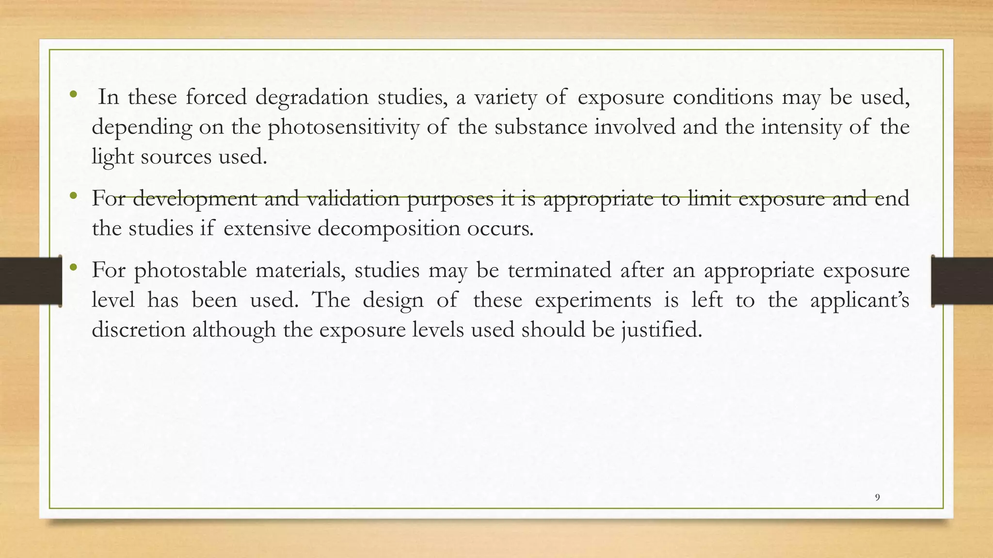 photostability | PPTX