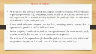 photostability | PPTX