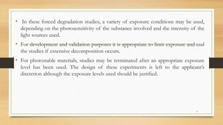 photostability | PPTX