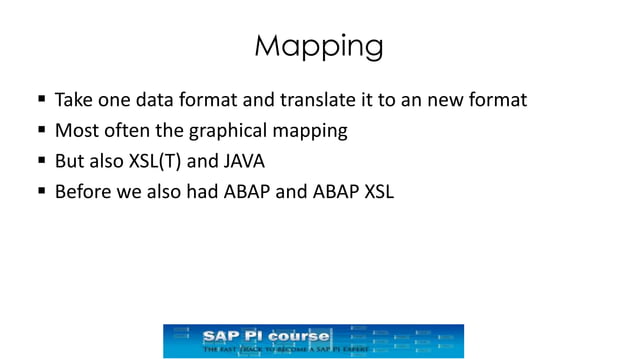 Getting started with SAP PI/PO an overview presentation | PPTX ...