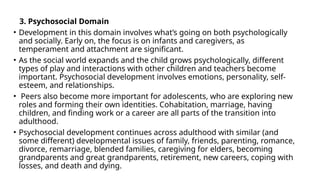 Human Development and its stages psychology | PPTX