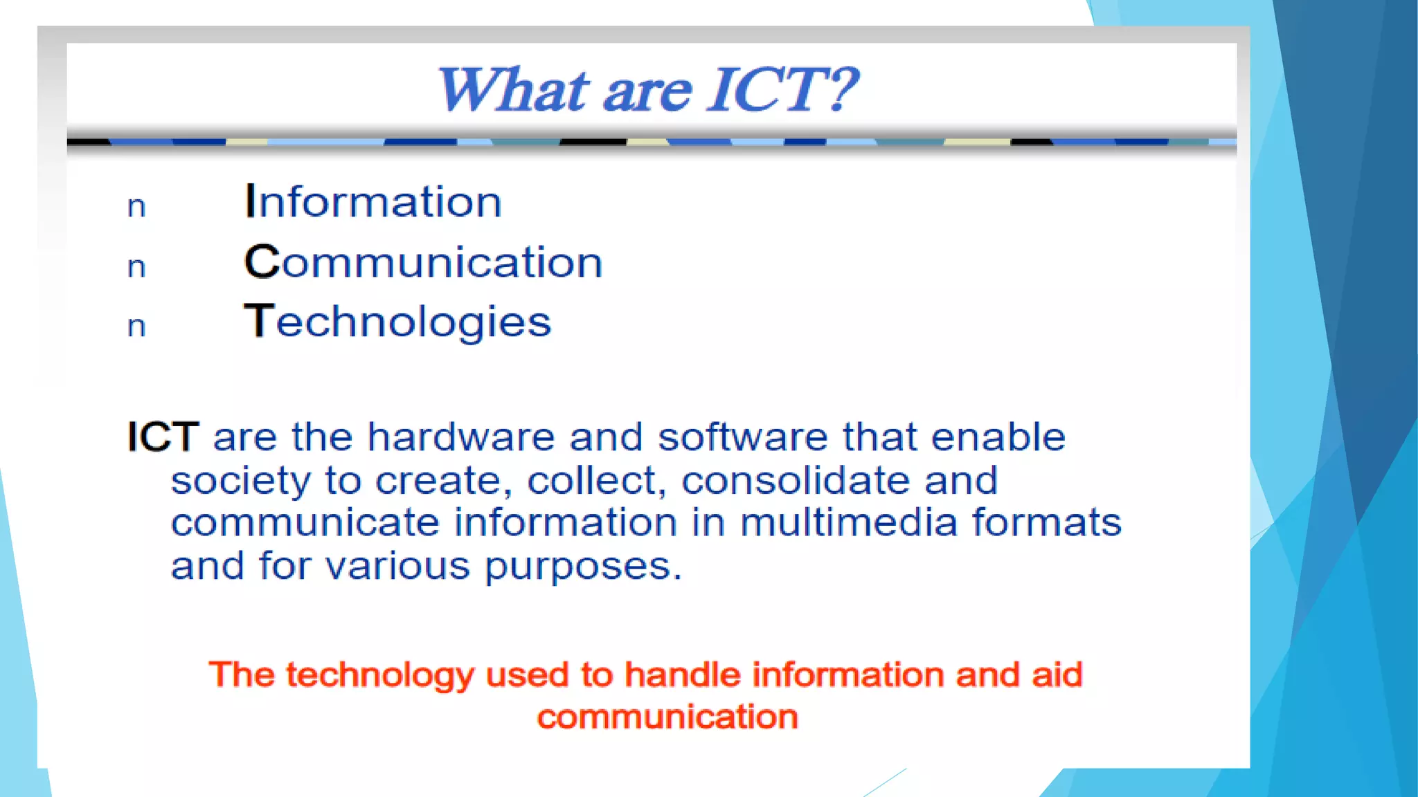 module 1 ICT information technology.pptx